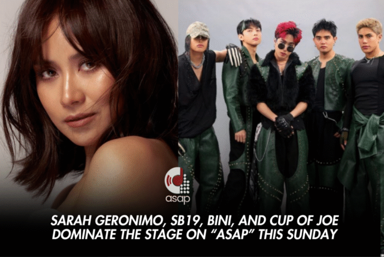 Sarah Geronimo, SB19, BINI, and Cup of Joe Dominate the Stage on ‘ASAP ...