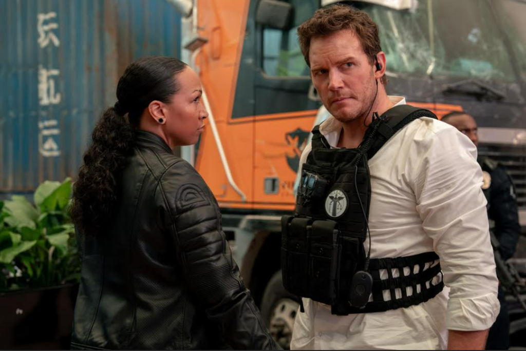 Chris Pratt Races to Prove his Innocence to an A.I. Judge in the New ...